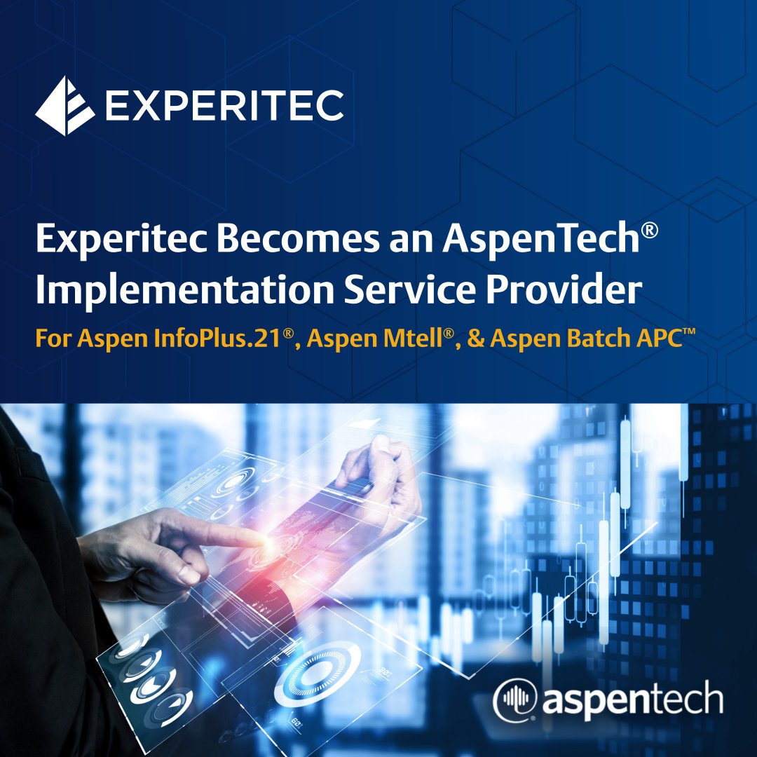 Experitec and AspenTech Sign Implementation Service Provider Agreement